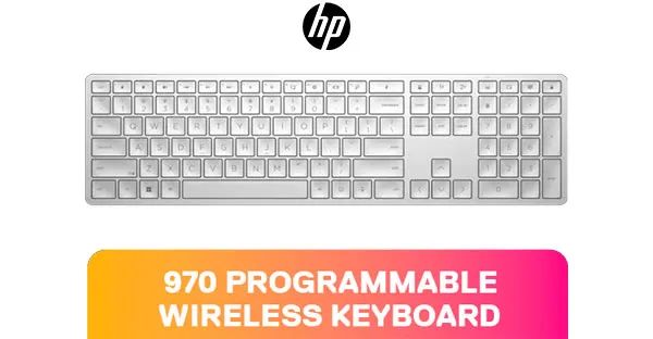 HP 970 Programmable Wireless Keyboard - Enhance Your Productivity