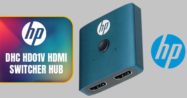 HP DHC-HD01V HDMI Switch — 4K 30Hz, 2-out