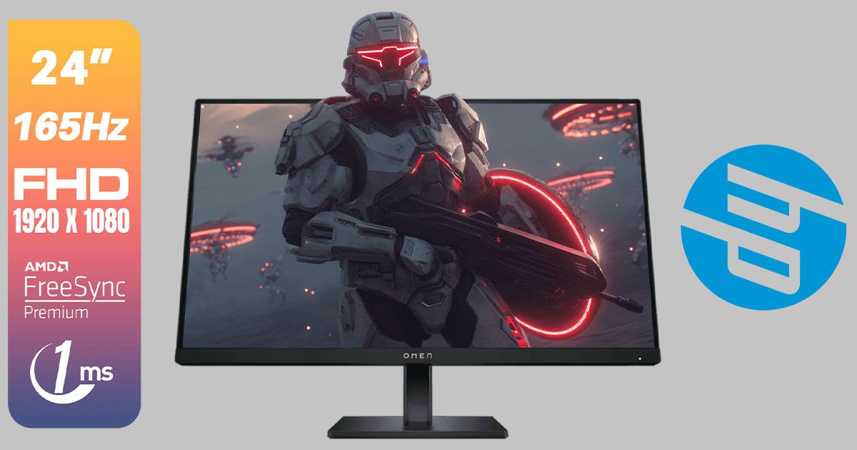 HP OMEN 24 FHD 165Hz Gaming Monitor | Best Gaming Experience