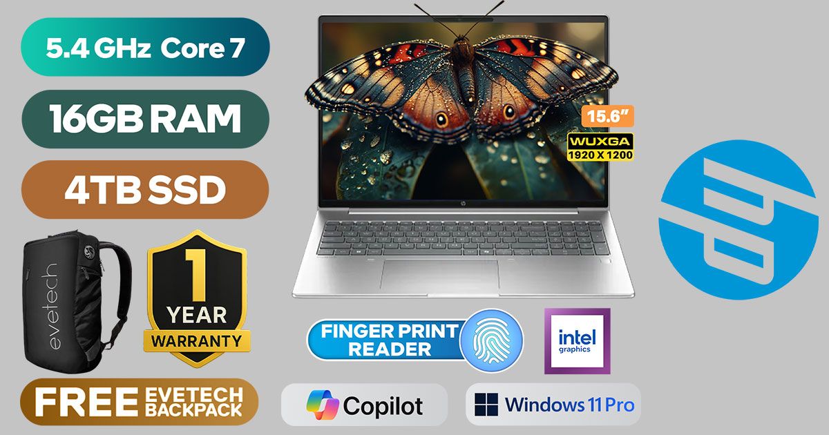 HP ProBook 4 G1iR Core 7 | 16GB/4TB | Professional Performance