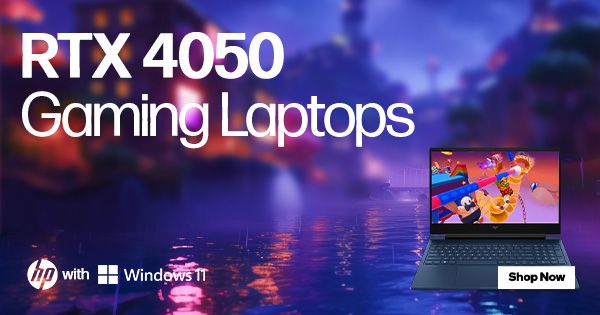 HP RTX 4050 Gaming Laptop - High Performance for Gamers in South Africa