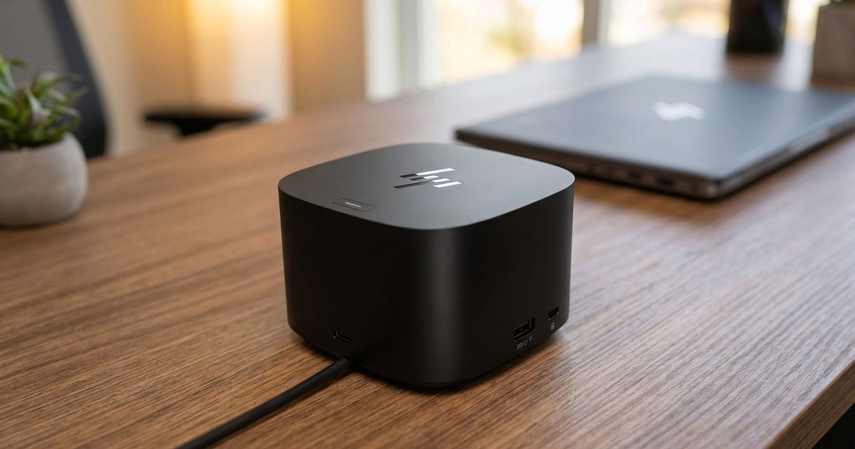 HP Thunderbolt Dock 120W G4 — 11‑port Thunderbolt 4 Docking Station