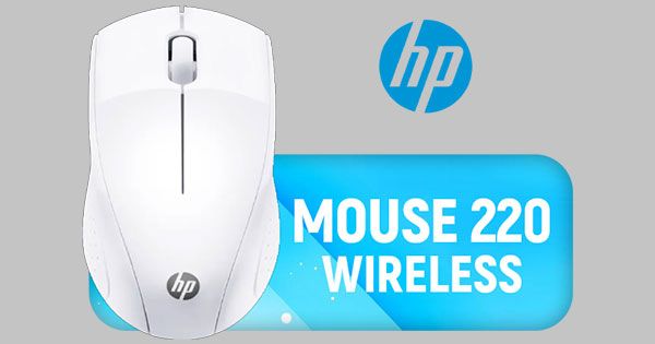HP Wireless Mouse 220 - Snow White | Effortless Control