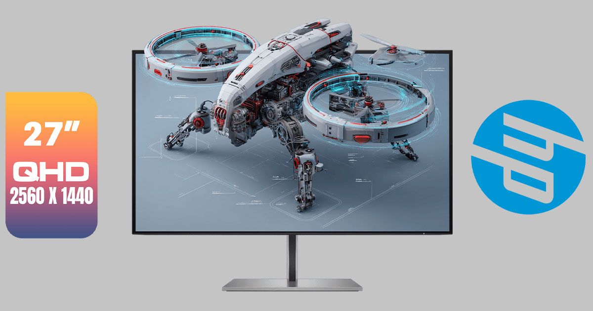 HP Z27q G3 QHD Gaming Monitor - Unleash Your Visual Experience