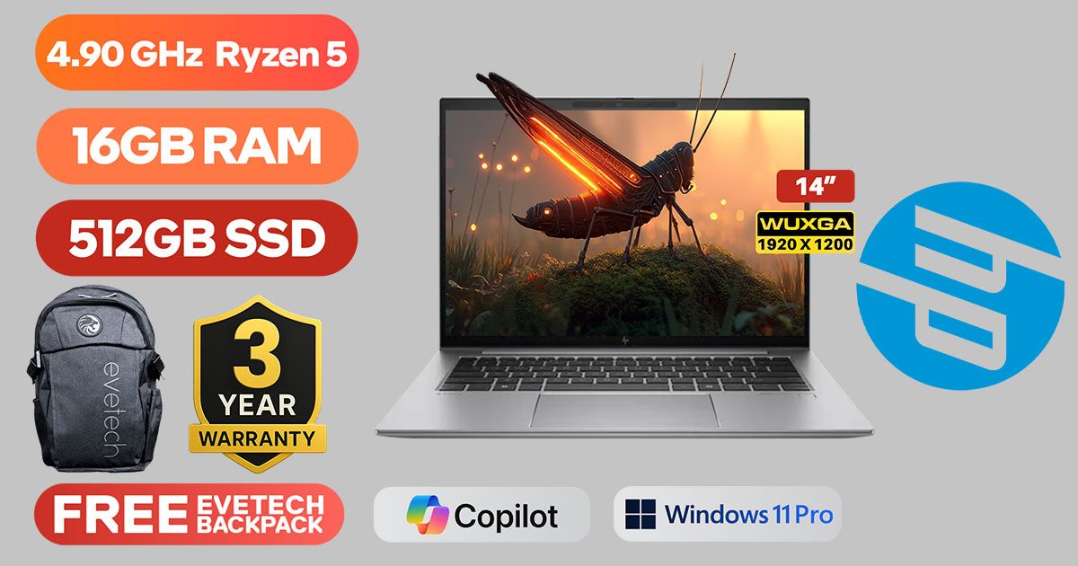 HP ZBook Firefly G11 B2ZX0ES AMD Ryzen 5 | 16GB/512GB | Mobile Workstation