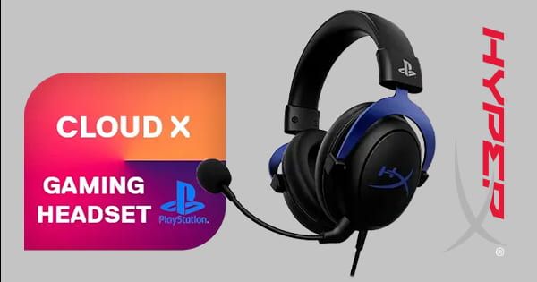 HyperX Cloud PlayStation Gaming Headset - Immersive Gaming Experience