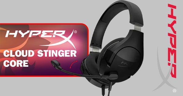 Hyperx Cloud Stinger Core OB-4P4F4AA — DTS Gaming Headset