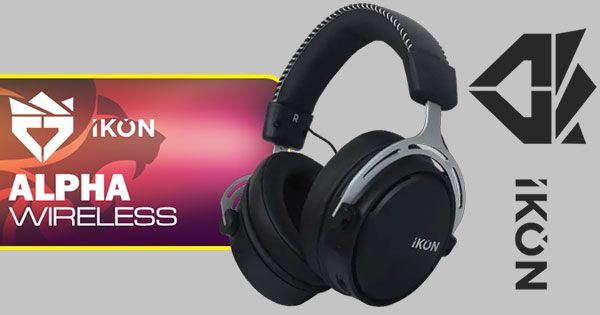 IKON IKON-AlphaWireless Wireless Gaming Headset — 17H Battery
