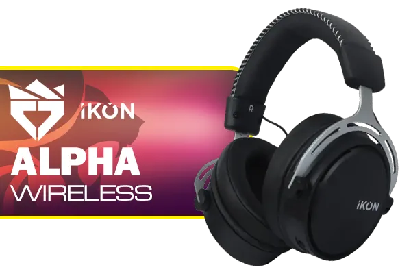 IKON ALPHA Wireless Gaming Headset - Ultimate Sound Experience