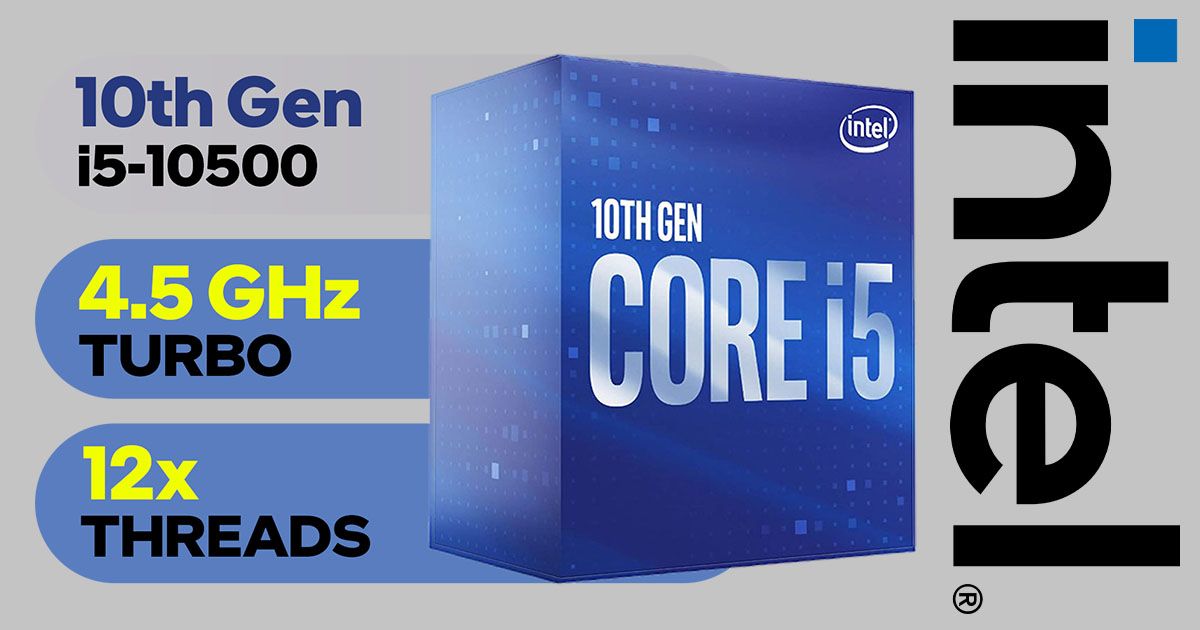 Intel Core i5 10500 - 6-Core Processor for Reliable Performance