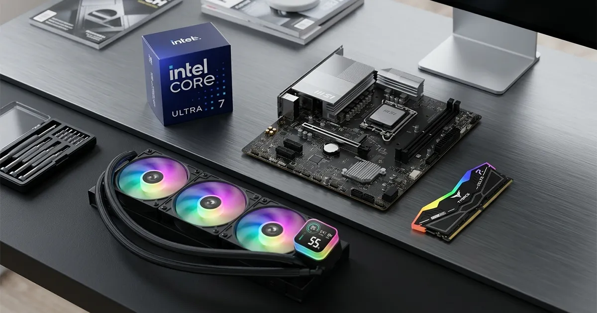 Intel Core Ultra 7 270K Plus Upgrade Kit | Evetech