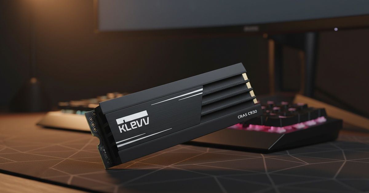 KLEVV CRAS C930 2TB M.2 NVMe Gen4x4 Gaming SSD