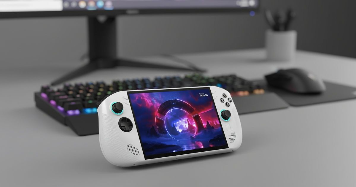 Lenovo Legion Go S 8APU1 – White Handheld Gaming Console, Ryzen Z1 ...