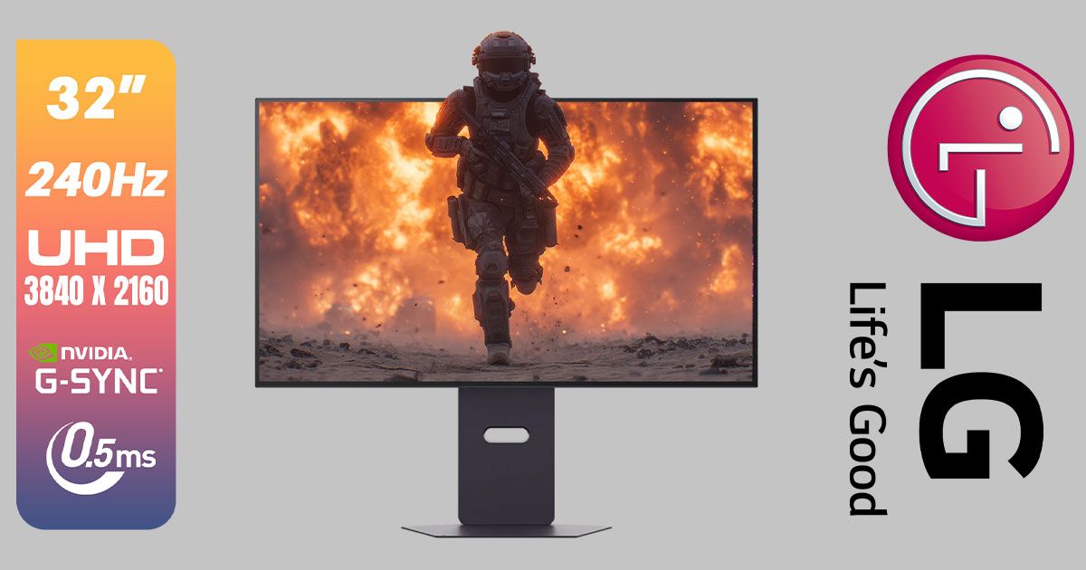 LG OB-32GS95UV 32" UltraGear OLED 4K Gaming Monitor