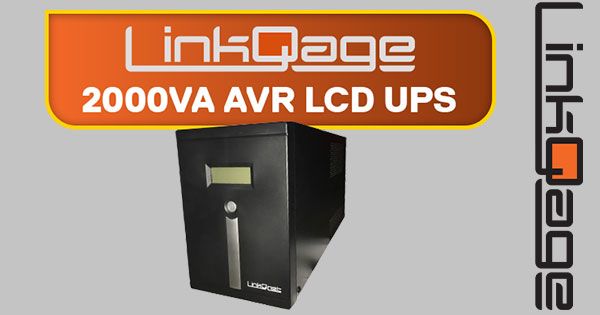 Linkqnet 2000VA AVR LCD Line Interactive UPS - Reliable Power Backup