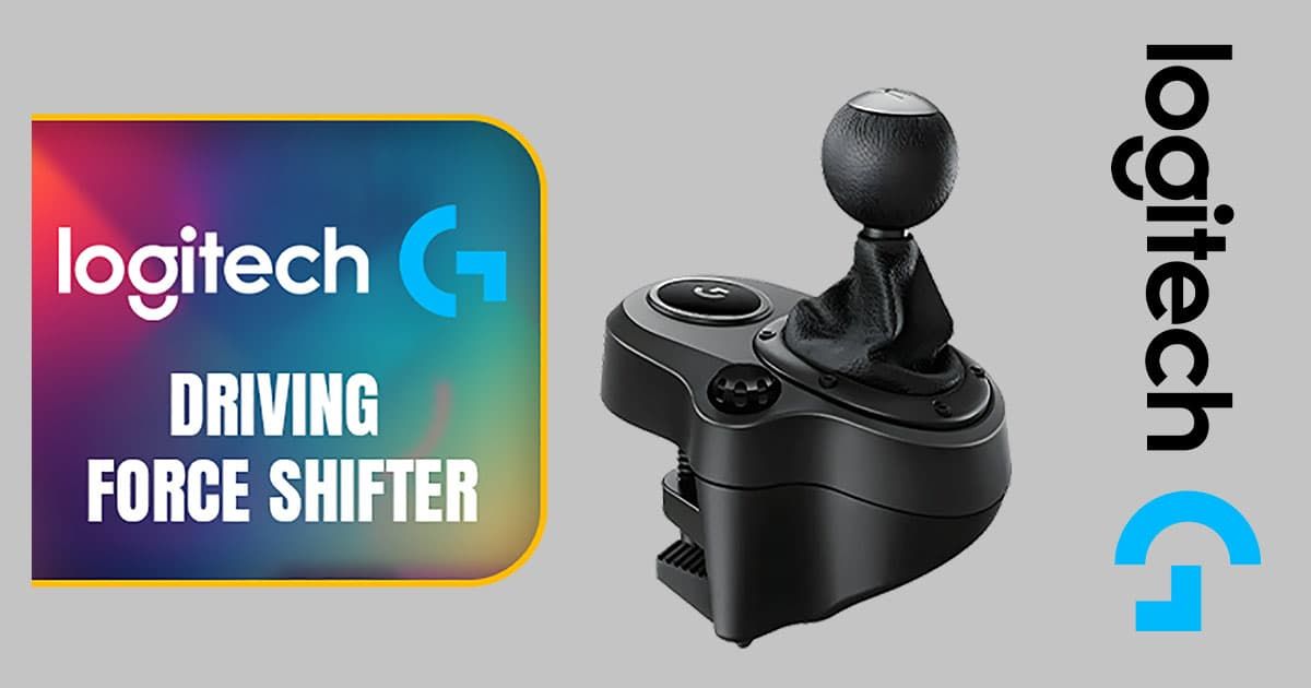 Logitech G Driving Force Shifter 6-Speed for G29/G920