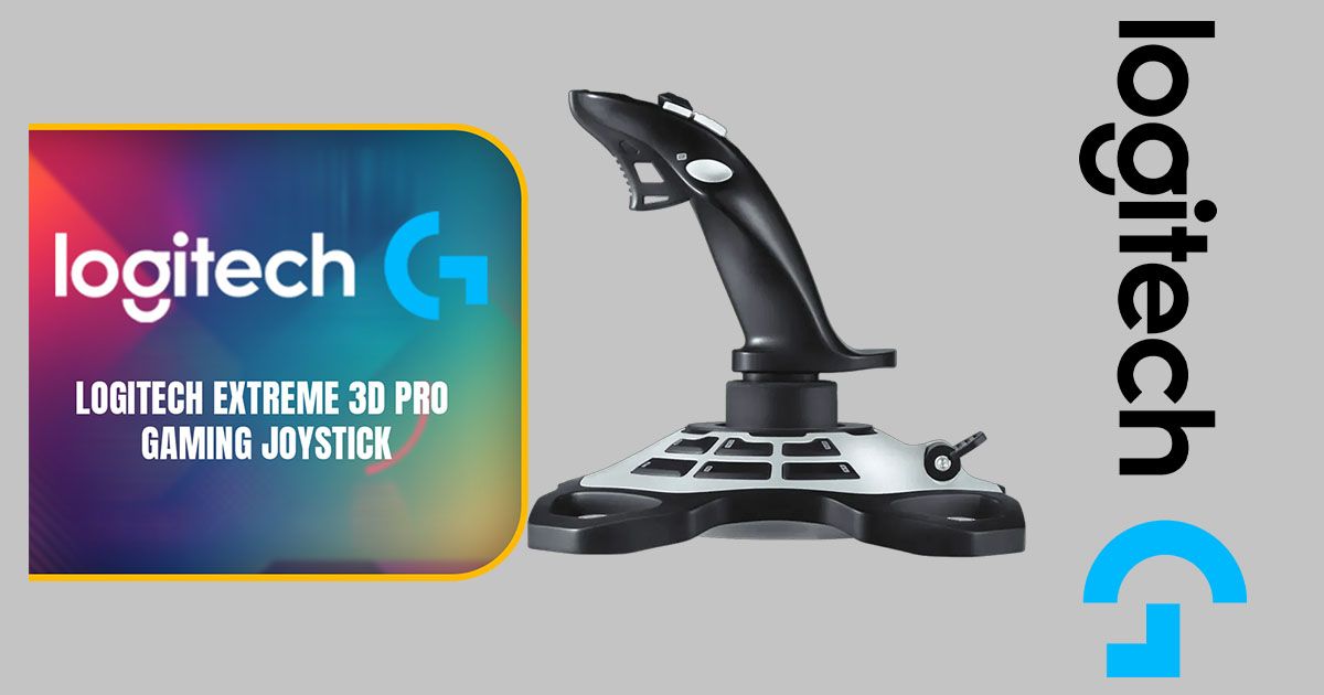 Logitech G Extreme 3D Pro Gaming Joystick with Twist Rudder