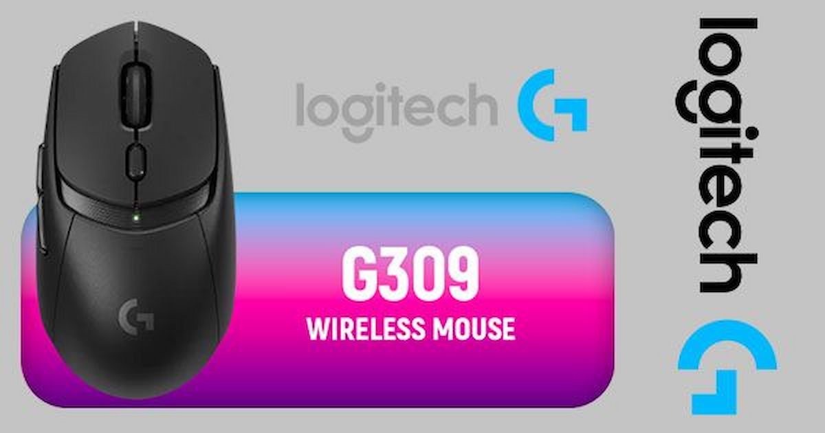Logitech G309 Lightspeed Wireless Mouse – HERO 25K, 86g