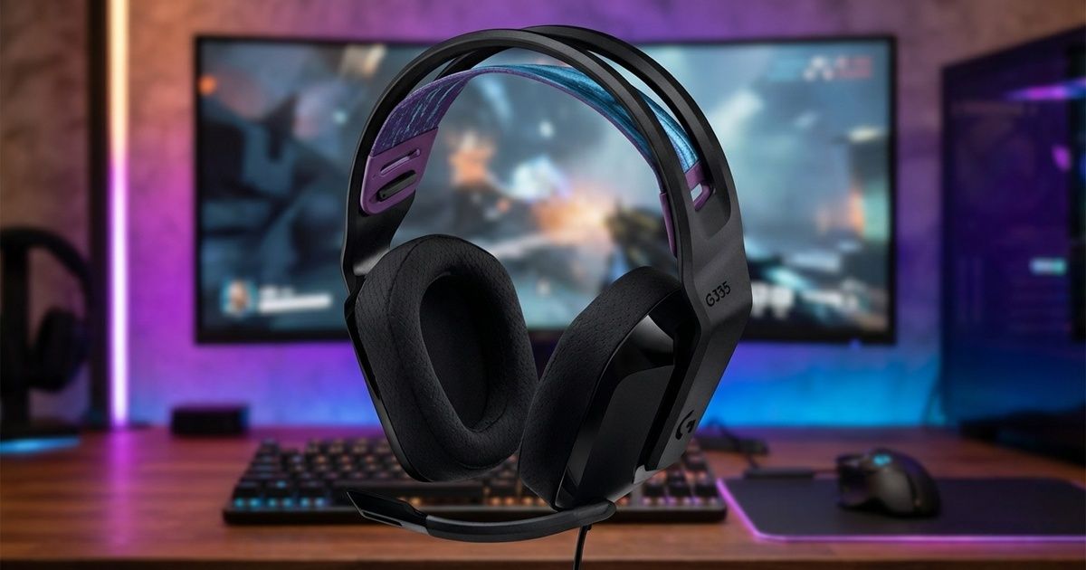 Logitech G335 Wired Gaming Headset — Lightweight 40mm Drivers