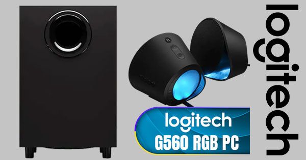 Logitech G560 RGB Gaming Speakers - Immersive Sound Experience