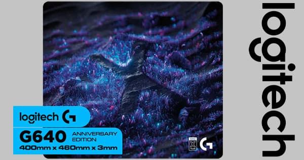 Logitech G640 Anniversary Edition Gaming Mouse Pad - Elevate Your Game