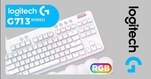 Logitech G713 Mechanical Gaming Keyboard — GX Brown RGB