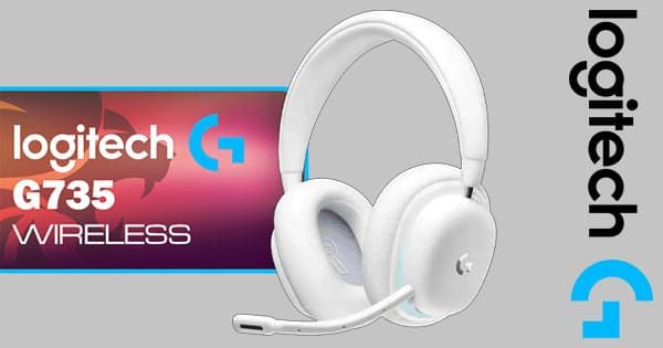 Logitech G733 Wireless Gaming Headset - White Mist | High-Performance ...