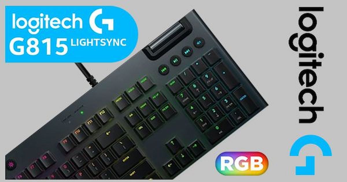 Logitech G815 Lightsync RGB Mechanical Gaming Keyboard - Open Box Deal ...