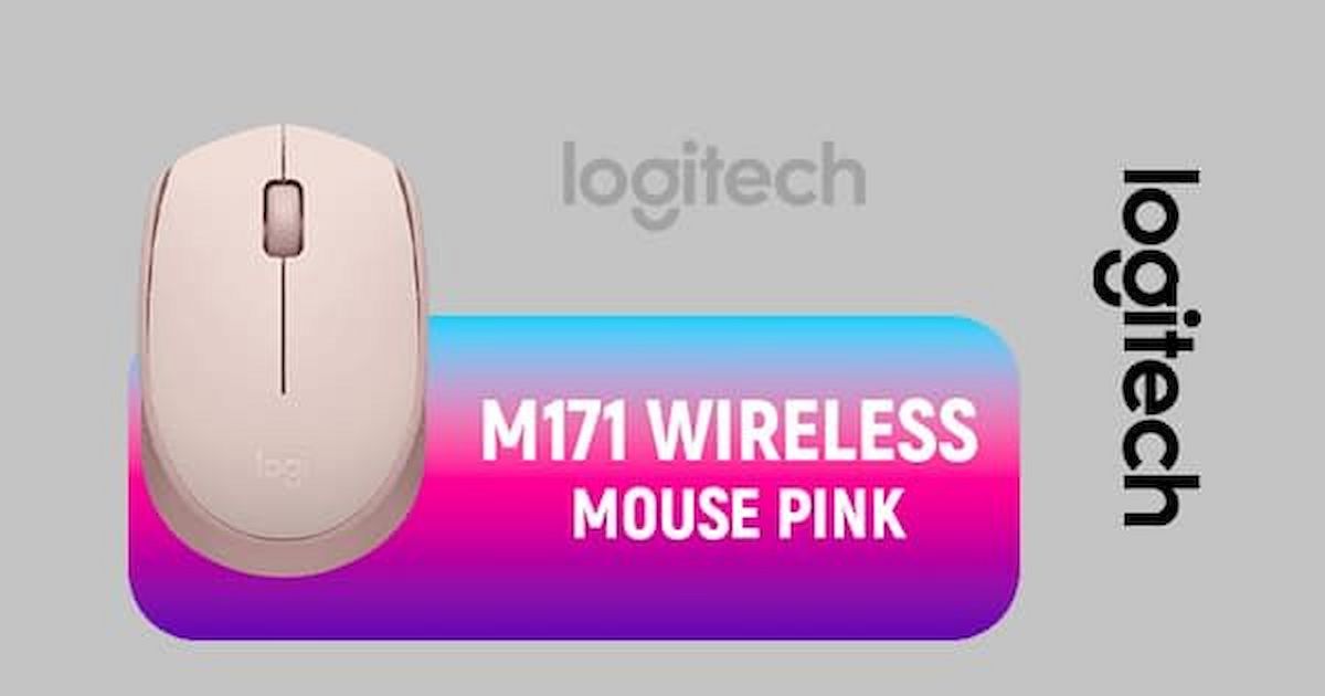 Buy Logitech M171 Wireless Mouse Pink - Ergonomic & Stylish