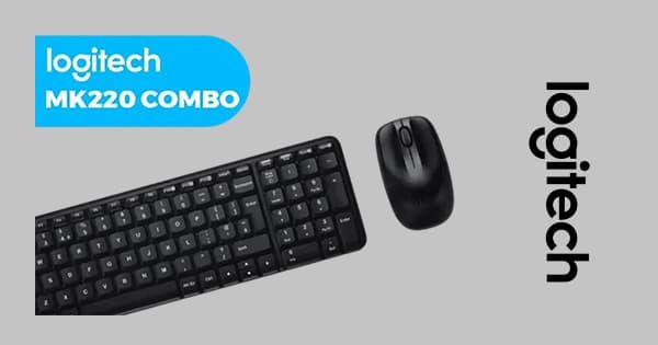Logitech MK220 Wireless Keyboard and Mouse Combo - Open Box Deal