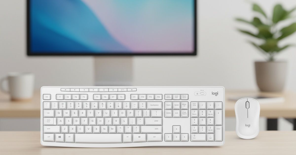 Logitech MK295 Silent Wireless Combo — SilentTouch, 2.4GHz