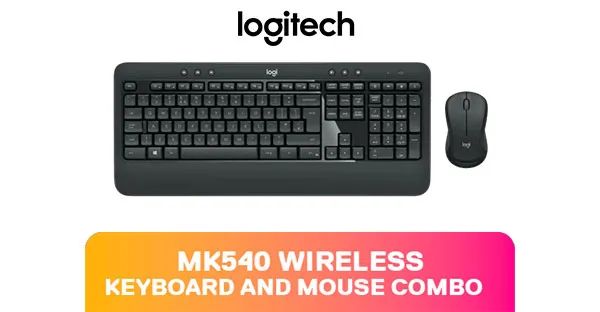 Logitech MK540 Wireless Keyboard And Mouse Combo - Comfort & Precision