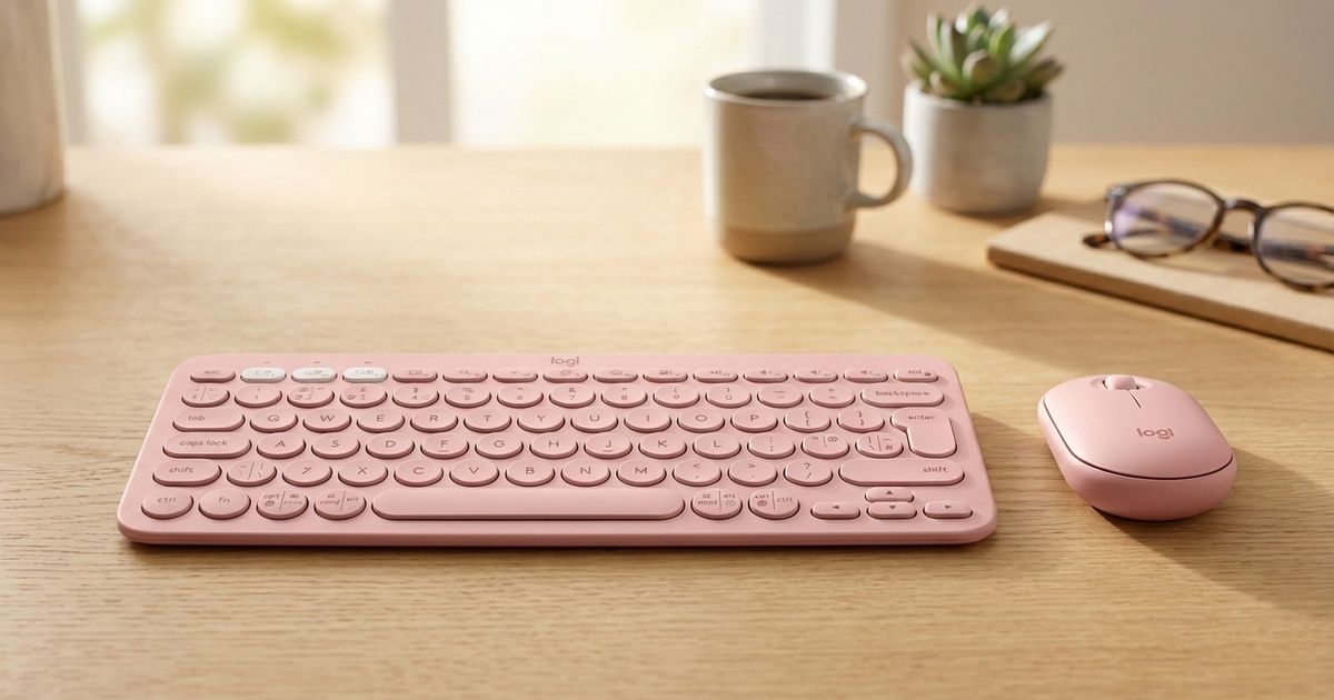 Logitech Pebble 2 Wireless Combo — Slim Bluetooth Keyboard + Mouse ...