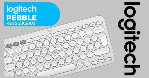Logitech Pebble Keys 2 K380s Slim Wireless Keyboard