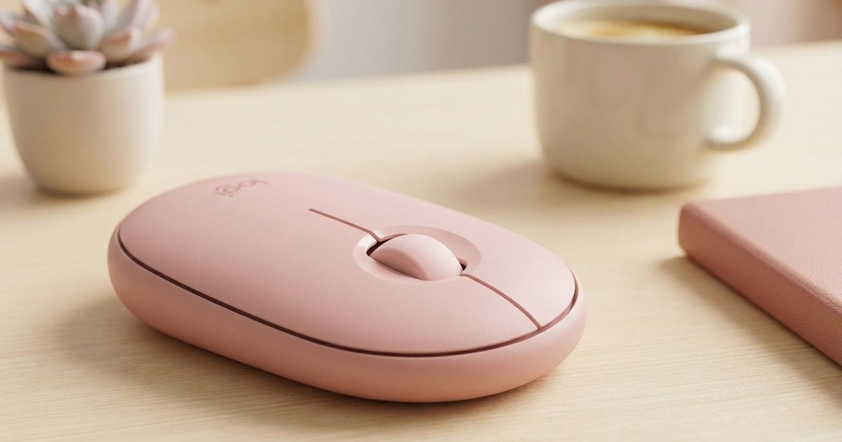 Logitech Pebble Mouse 2 M350s — Silent Wireless Ambidextrous Mouse ...