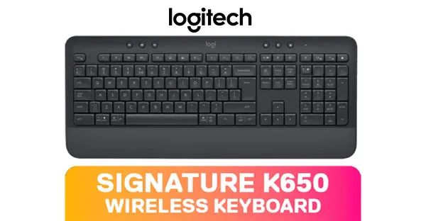 Logitech Signature K650 Wireless Keyboard Graphite