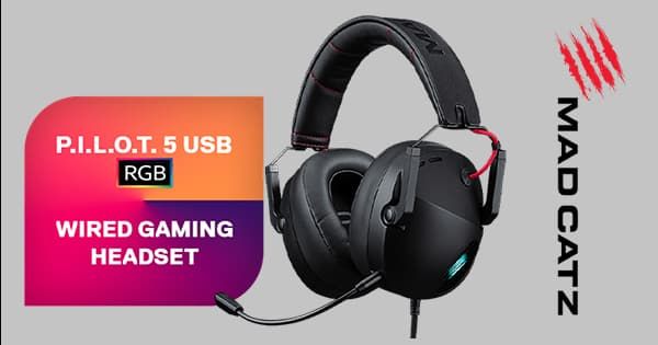 Buy Mad Catz P I L O T 5 RGB Wired Gaming Headset - Open Box Deals