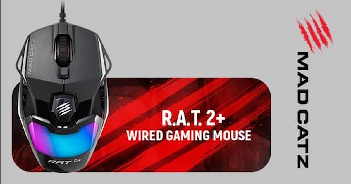 [OPEN BOX] Mad Catz R.A.T. 2 Optical Gaming Mouse - Precision & Comfort