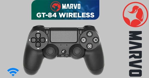 MARVO GT-84 Wireless Gaming Controller — 6-hr Battery, 6-Axis