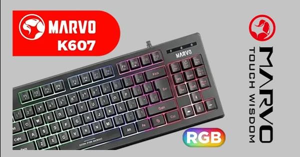 Buy MARVO K607 Membrane Gaming Keyboard - High Performance & Comfort ...