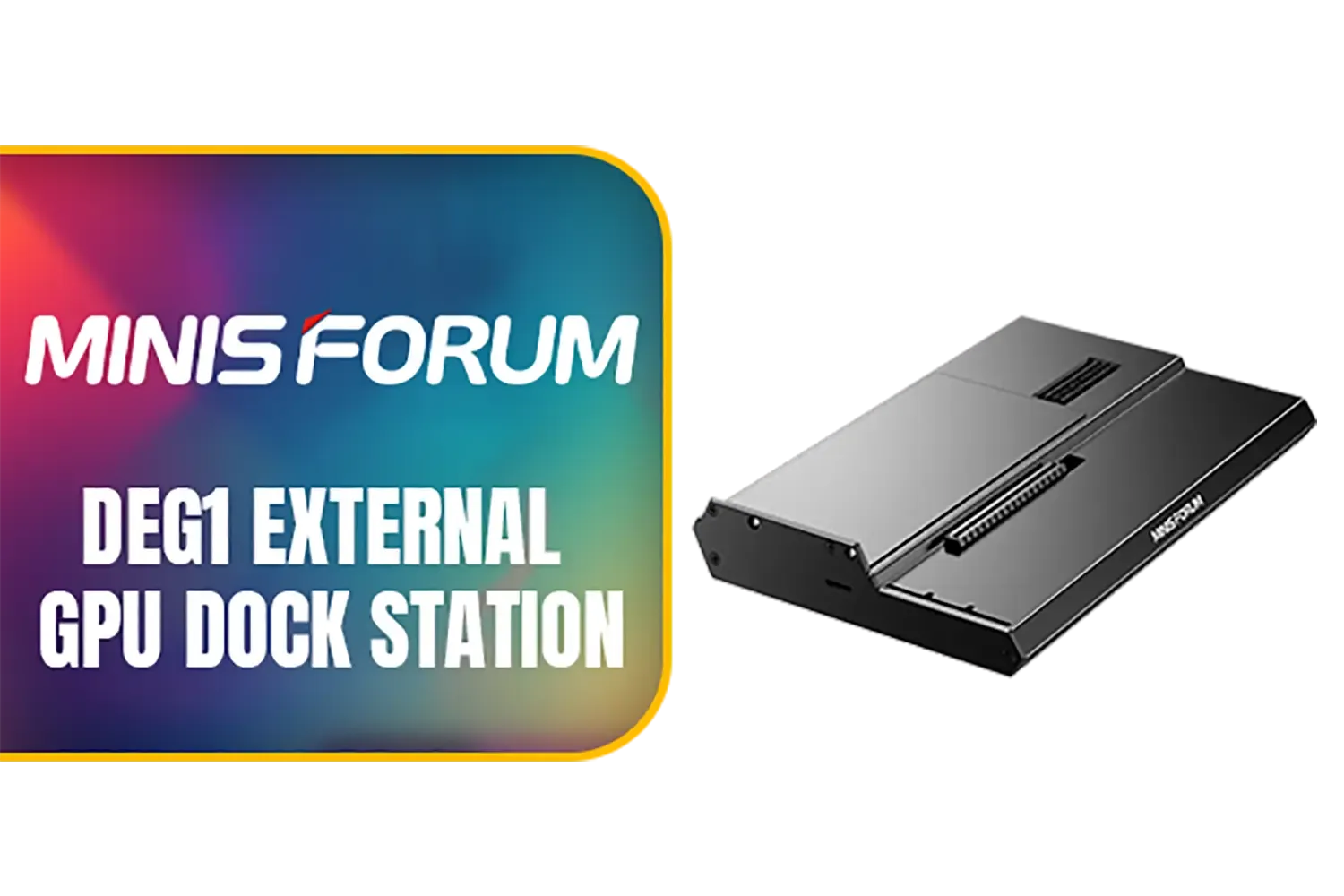 MINISFORUM DEG1 eGPU Dock — RTX 4090/7900 XTX Support