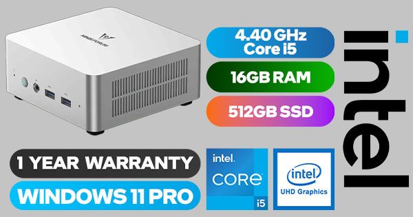 Minisforum UN1245 Core i5 Mini PC - Compact Powerhouse