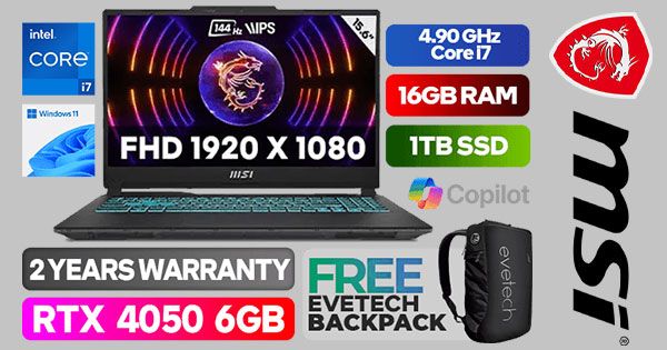Buy MSI Cyborg 15 A13VE - Intel i7 RTX 4050 Gaming Laptop