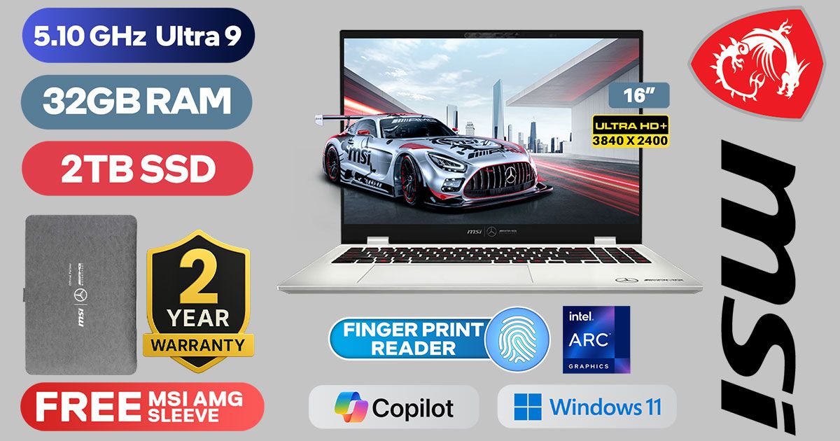 MSI Prestige 16 32GB/2TB | Creative Powerhouse