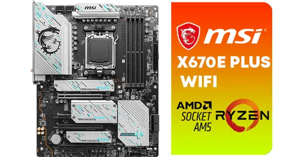 Buy MSI X670E Gaming Plus WiFi AMD Motherboard | Ultimate Gaming ...
