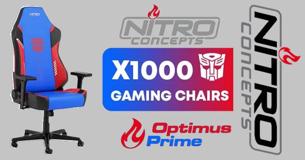 Nitro Concepts X1000 Optimus Prime Edition Gaming Chair
