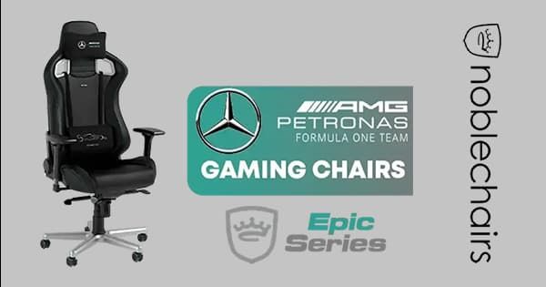 Noblechairs EPIC Mercedes-AMG Petronas Formula One Edition - Ultimate ...