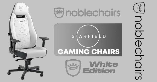 noblechairs LEGEND Starfield Edition Gaming Chair - Ultimate Comfort ...