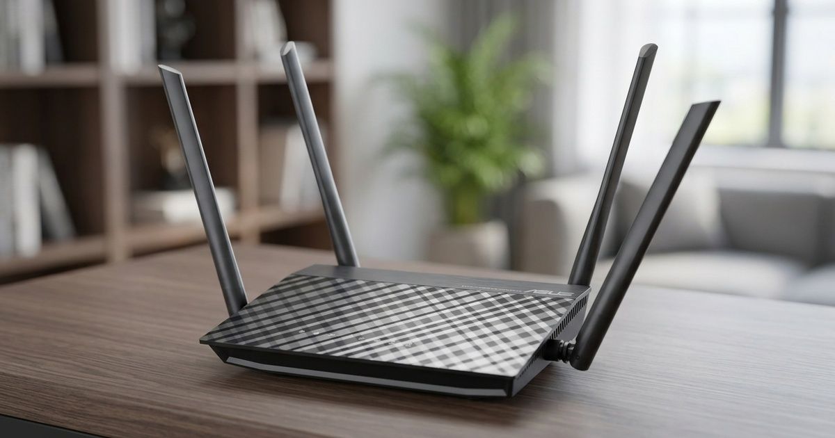 [OPEN BOX] Asus AC1200 Dual-Band Wireless Router with Dual WAN | Evetech