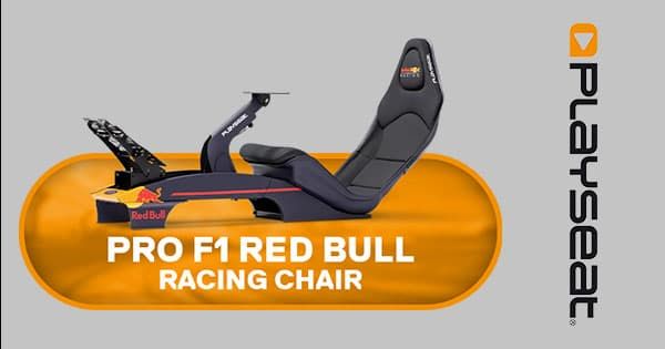 PlaySeat PRO F1 Red Bull Blue Racing Chair - Ultimate Racing Experience